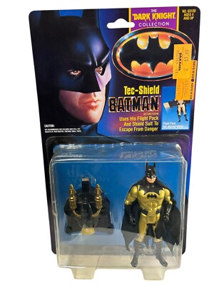 1990 Kenner Tec-Shield Batman DC Comics The Dark Knight Action Figure ...