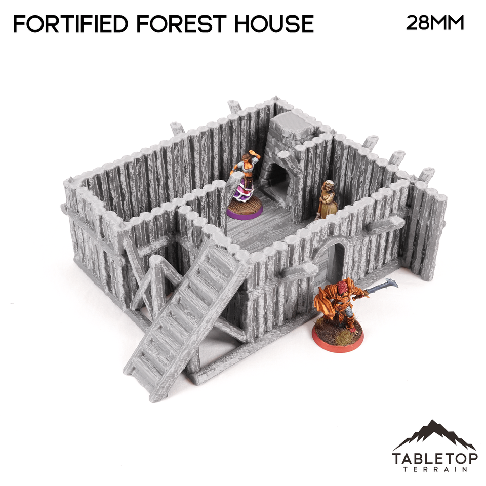 Fortified Forest House - Fantasy Tabletop Terrain | eBay