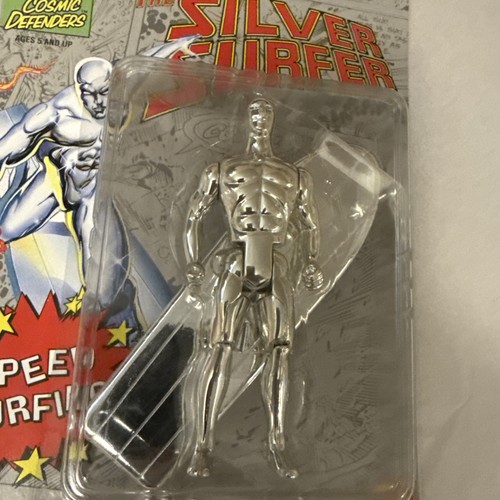 Silver Surfer Vintage Marvel Super Heroes Action Figure New Toybiz 1992 ...