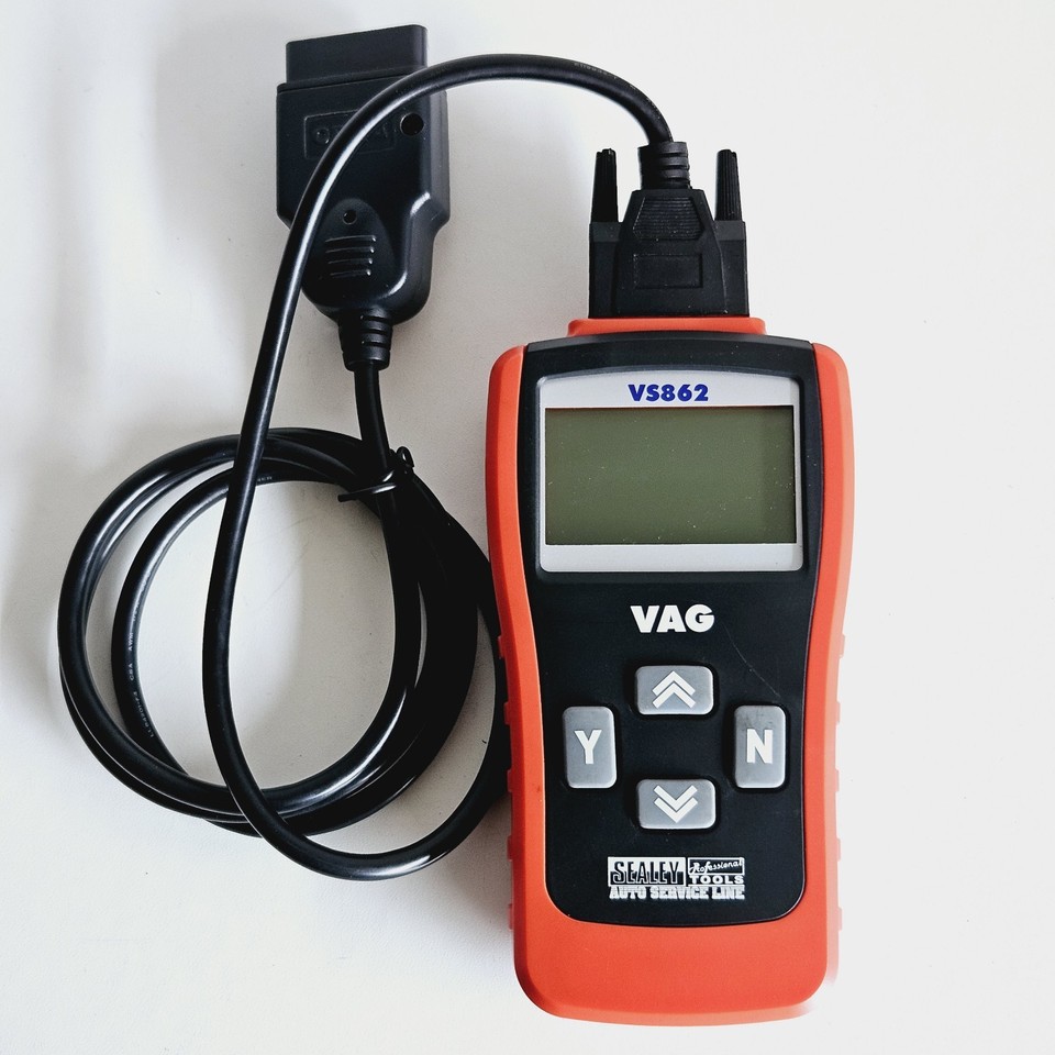 Sealey VS862 Code Reader VAG VW Audi Diagnostic Computer - Tested ...