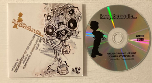 Underground Hip Hop Compilation CD 2009 VOL 15 HOSTED BY PUMPKINHEAD OF ...