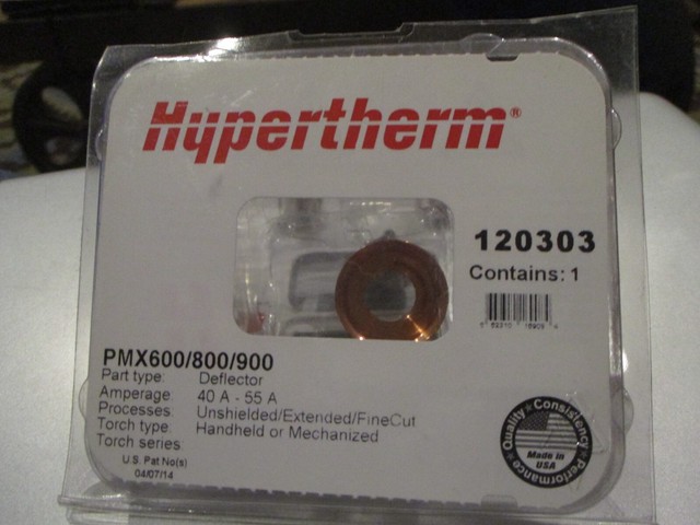 Hypertherm Genuine PowerMax 600 Deflector 120303 2each for sale online | eBay
