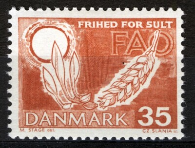 Denmark 1963, FAO Campaign Against Hunger MNH, Mi 409x | eBay