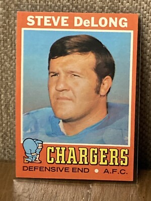 1971 Topps #92 Steve DeLong San Diego Chargers | eBay