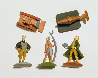 DISNEY ATLANTIS THE LOST EMPIRE FIGURINES SET MOVIE TOMY FIGURES ...