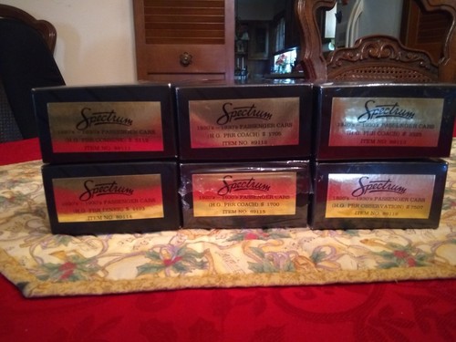 Spectrum Bachmann PRR 1920's-30's Passenger car set of 6 Item #'s 89111 ...