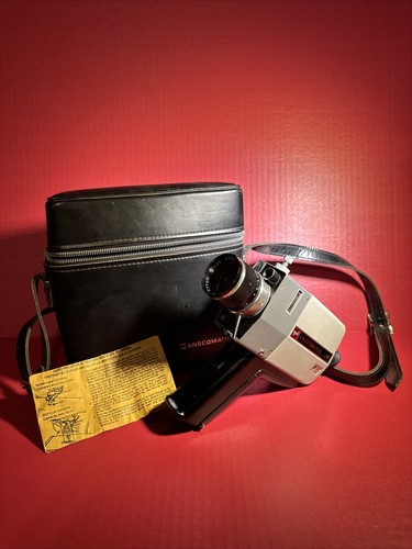 gaf Anscomatic S/85 Handheld Home Movie Video Film Camera Vintage ...