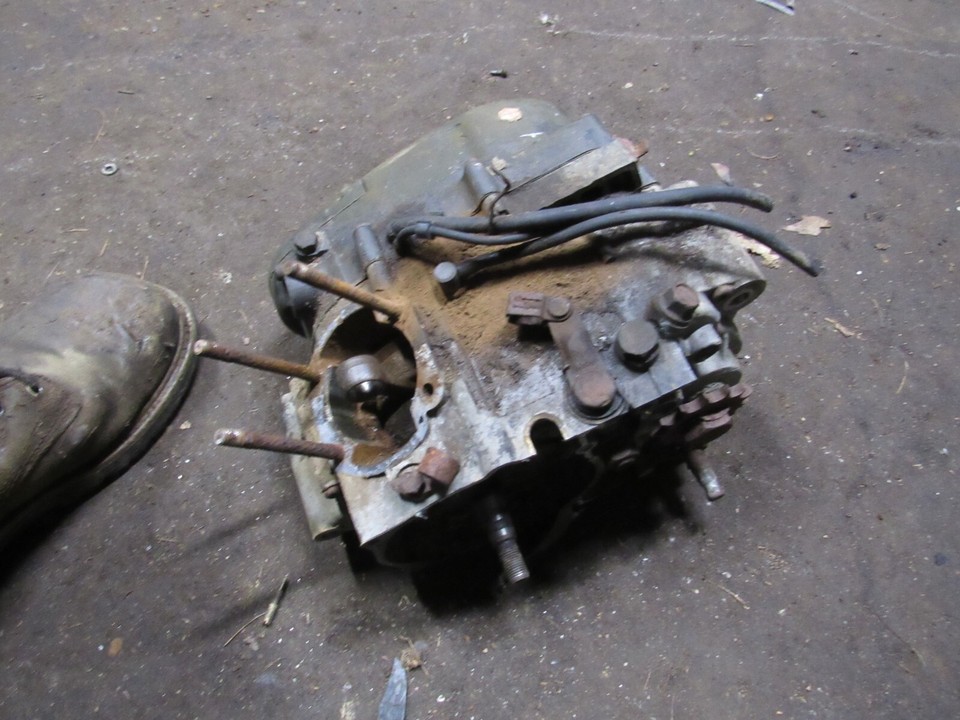 1980 yamaha mx100 lower end motor engine crank cases transmission | eBay