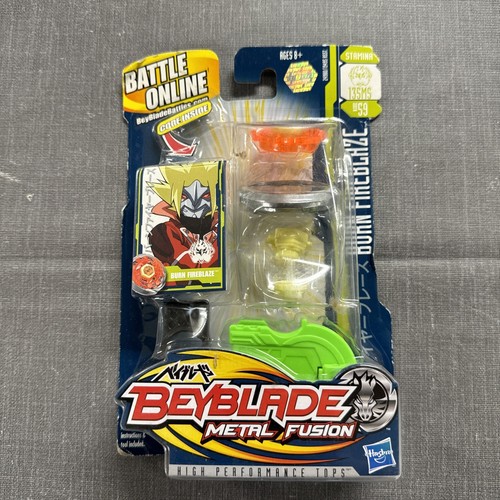 Out of Production Hasbro Beyblade Metal Fusion BB-59 Burn Fireblaze ...