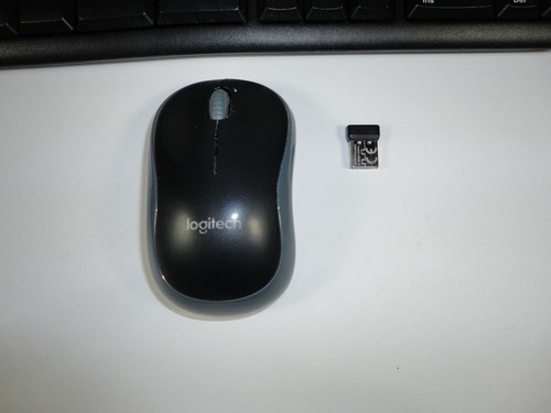 Logitech K270 WIRELESS COMBO Keyboard & M185 PC Mouse 810-005232 USB ...