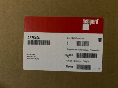 Fleetguard AF25574 Air Filter (NEW) | eBay