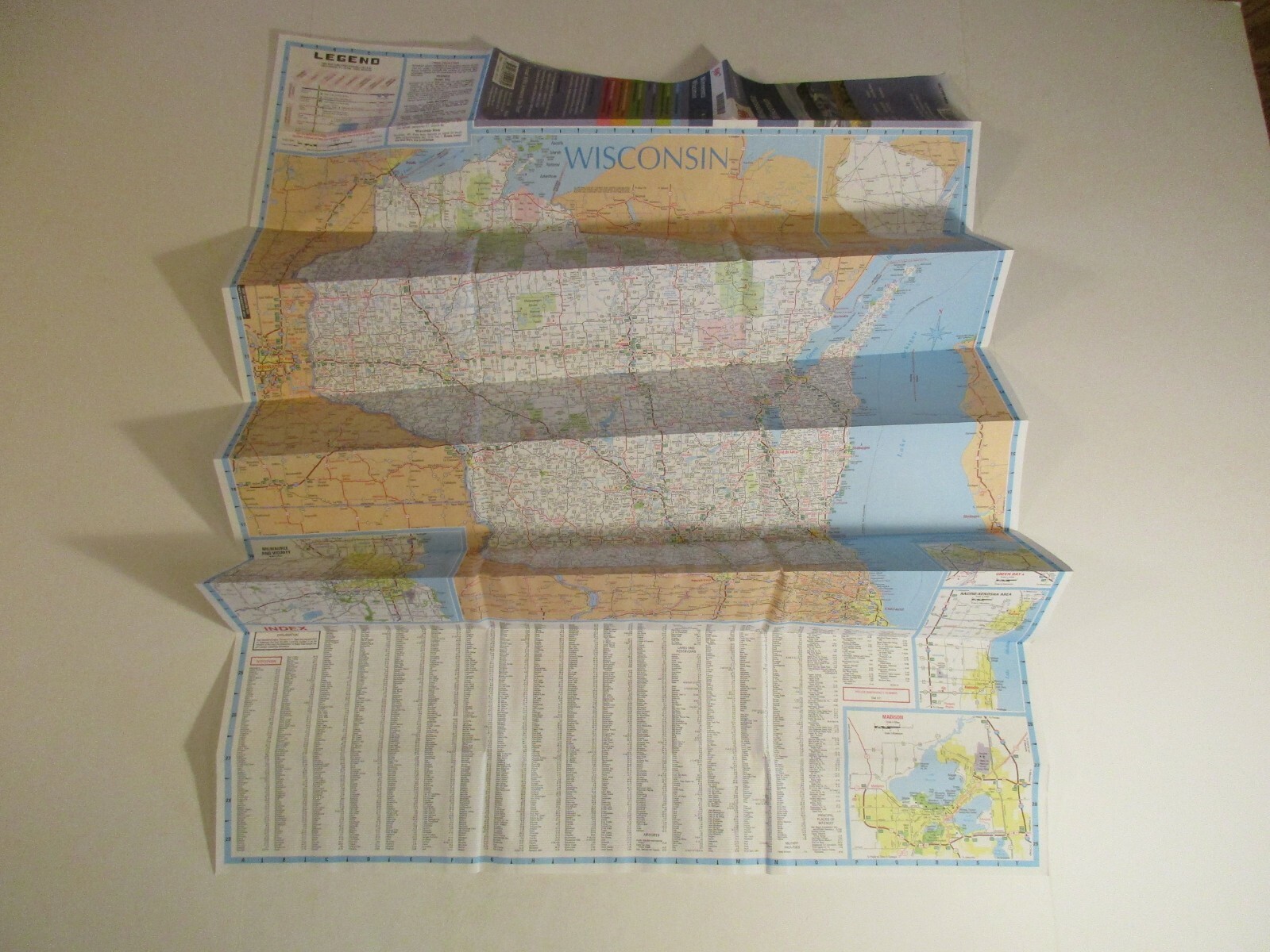 2003 AAA Minnesota Wisconsin State Highway Travel Road Map-BG1 | eBay