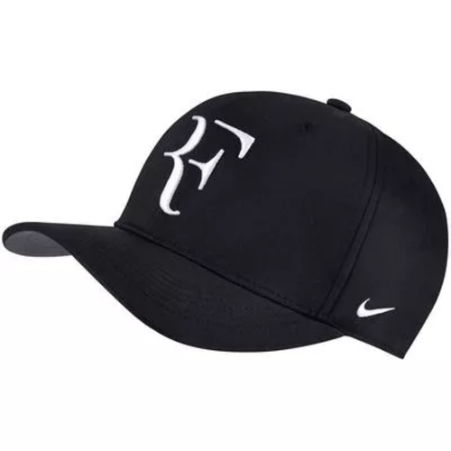 Nike Mens Roger Federer RF Classic 99 Aerobill Tennis Hat Black Cap ...