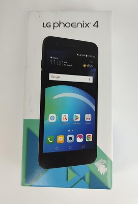 LG Phoenix 4 AT&T Prepaid Smartphone with 16GB, 4G LTE | eBay