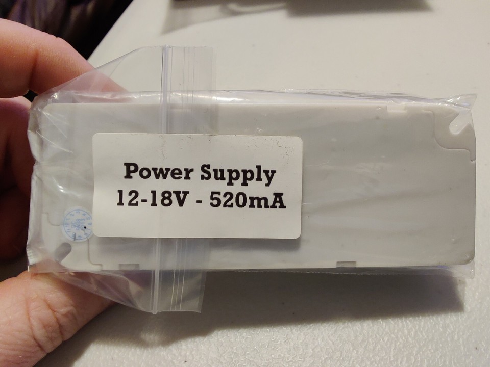 EOKE - Constant Current Power Supply - 100-240Vac 12-18Vdc - 520mA ...