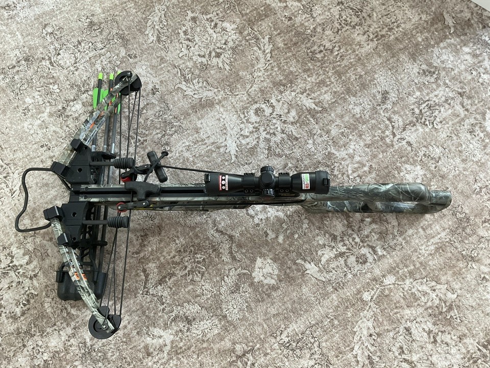 Parker Enforcer Crossbow 160# Draw, 33.25” String, 22” Cable | eBay