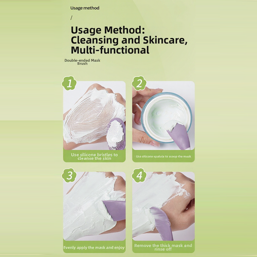 Facial Mask Brush Made of Silicone for GECOMO Tools 20cm Long Comfort ...