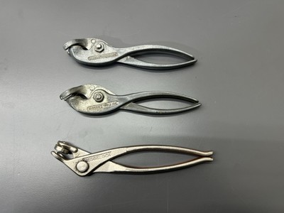 (i) VINTAGE 3PC AIRCRAFT TOOL INC. AEROLOY #6 WEDGELOCK CLECO PLIERS ...