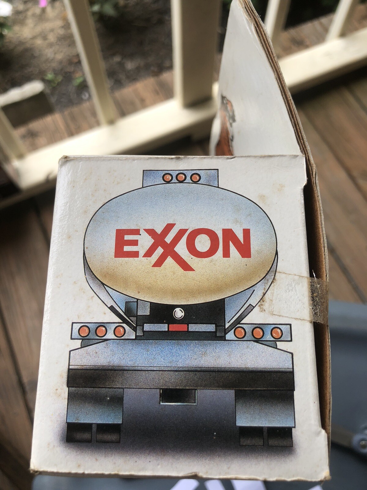 Exxon Toy Tanker Truck Collector Series lights/sounds "Rely on the ...