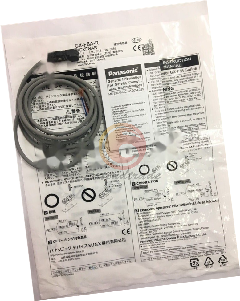 One New Panasonic GX-F8A-R Proximity Swich Sensor GXF8AR | eBay