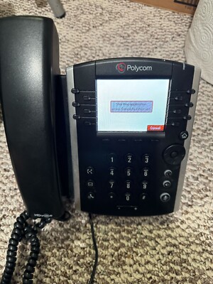 Polycom 2200-48400-025 VVX 401 12 Line Desktop Phone with HD Voice ...