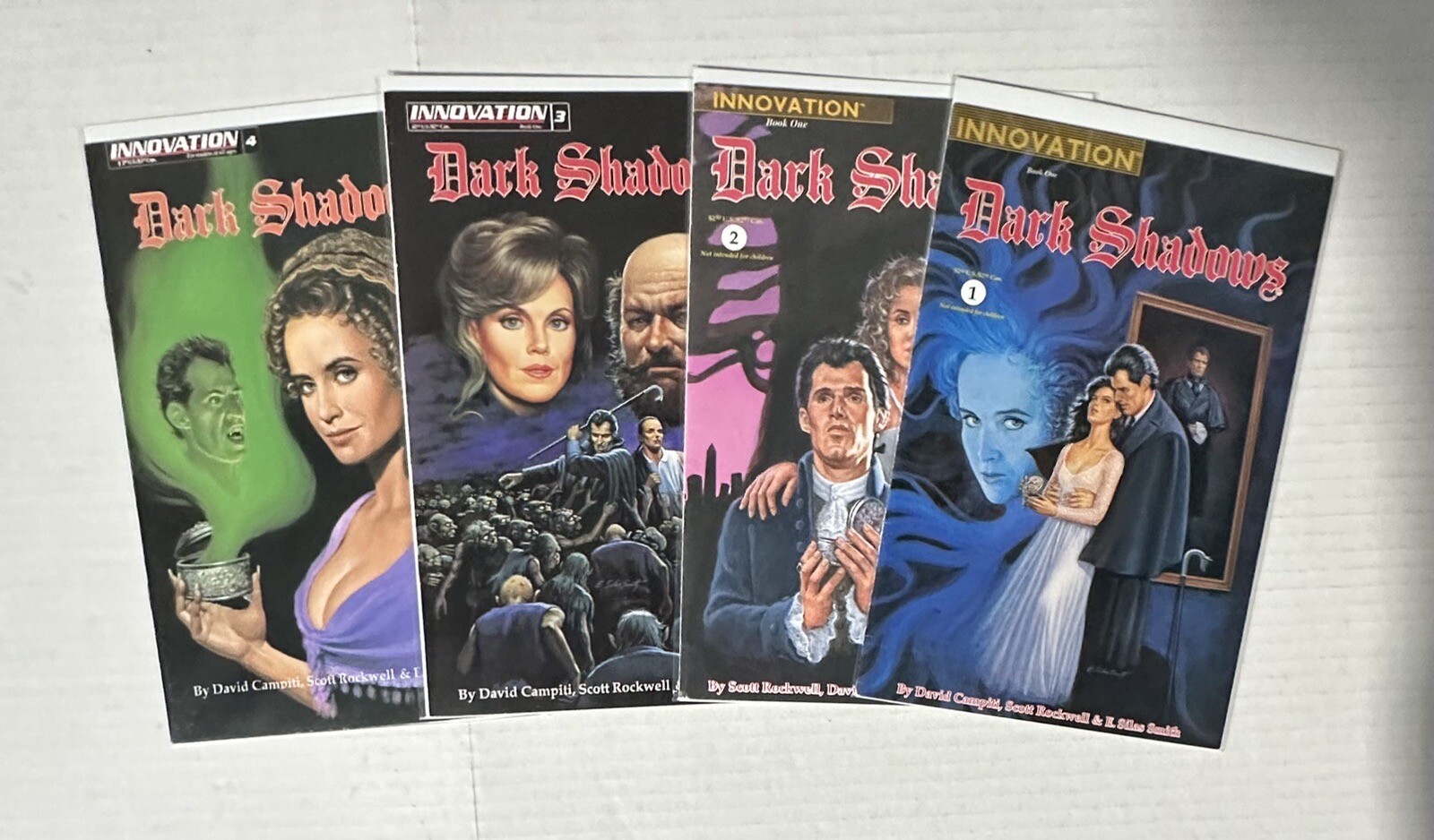 Innovation Comics: Dark Shadows Vol. 1 (1992) #1-4 Complete Set | eBay