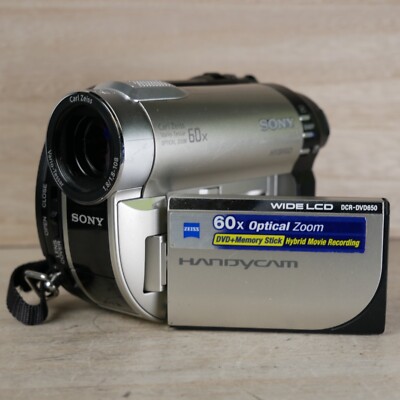 Sony DCR-DVD650 Handycam Mini DVD Digital camcorder *GOOD/TESTED ...
