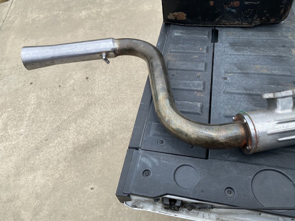 Hardin Marine 455 Olds Over Transome Exhaust Manifolds Jet Boat | eBay