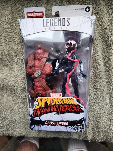 Marvel Legends Spider-Man GHOST-SPIDER Maximum Venom Venompool BAF NISB ...