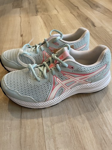 ASICS Contend 7 Blue And Pink Size7 | eBay