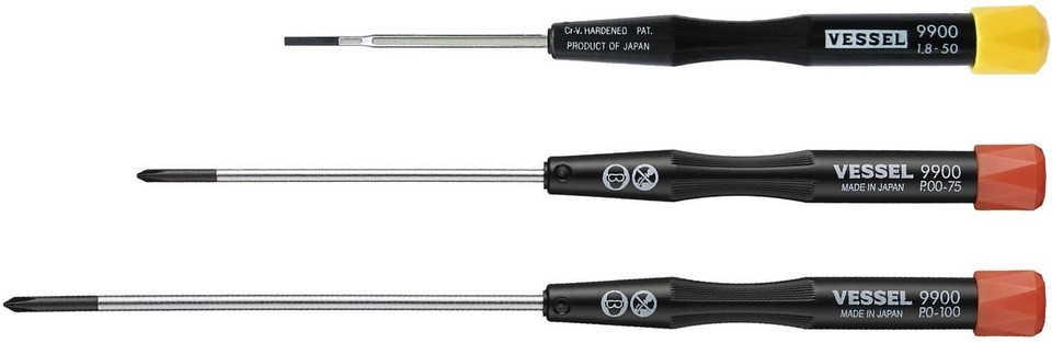 VESSEL 9902 Precision Screwdriver Set Japan | eBay