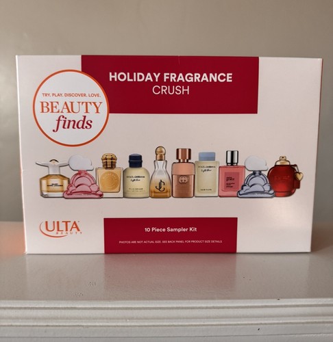 ULTA 2024/2025 Holiday 10pc MINI Perfume Crush Set. Limited Value Gift ...