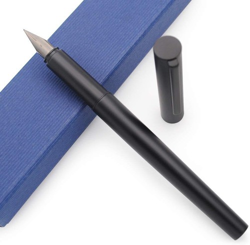 Premium Look GOLD LEAF JINHAO 35 Series Fountain Pen Matte Black, Fine ...