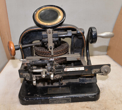 Stamping & Embossing - Military Dog Tag Machine