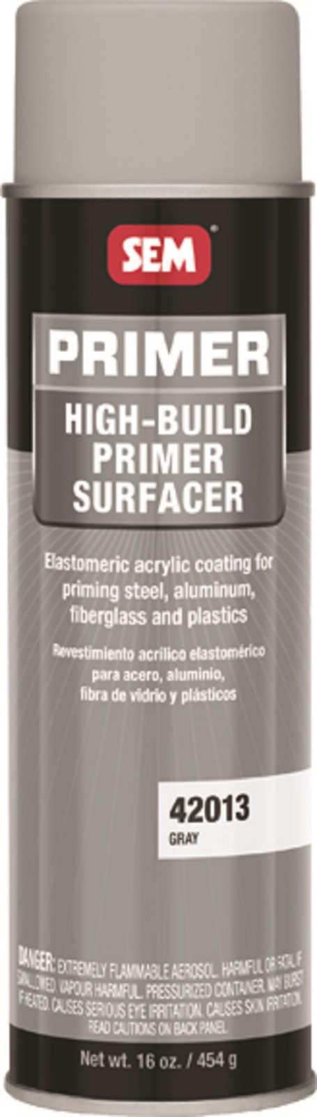 16 oz SEM Gray Aerosol High Build Primer Surfacer 42013 - Auto Spray ...