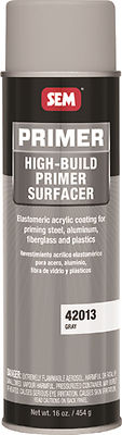 16 oz SEM Gray Aerosol High Build Primer Surfacer 42013 - Auto Spray ...