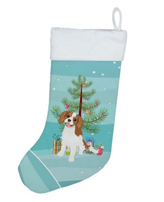 Caroline's Treasures Cavalier King Charles Spaniel Blenheim Christmas ...