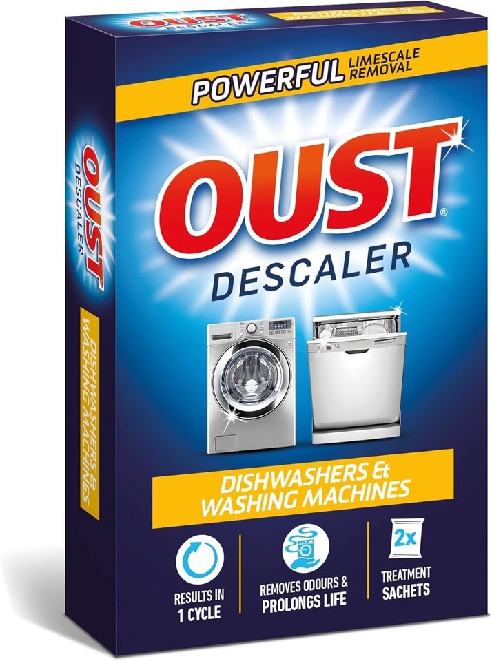 Citric Acid Descaler for Dishwashers & Washing Machines - Pack of 2 ...