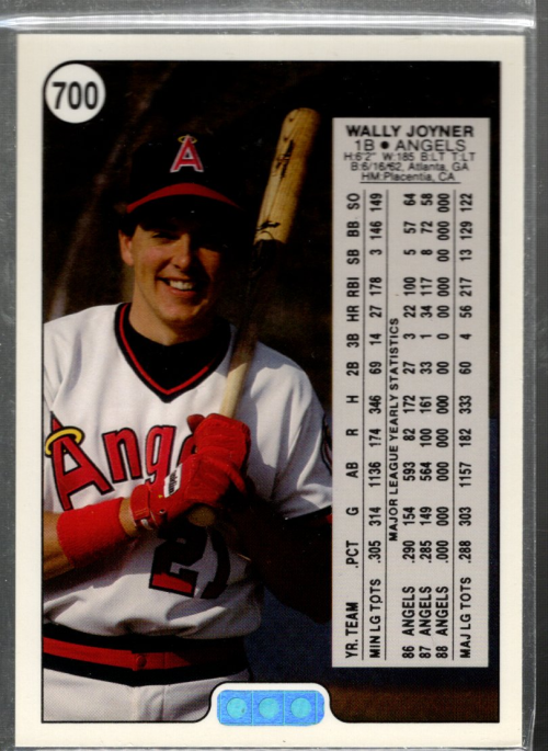 A7028- 1988 Upper Deck Promos #A700 Wally Joyner - NM-MT | eBay