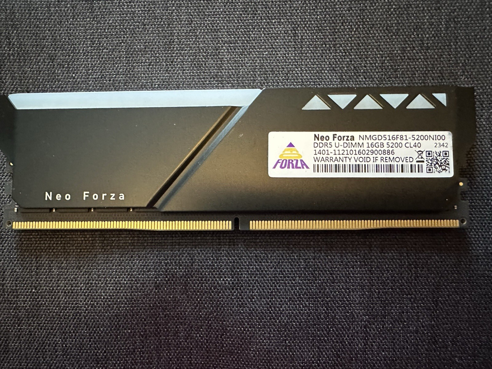 NEO FORZA 16 GB DDR5 5200 U-DIMM CL40 DESKTOP MEMORY | eBay