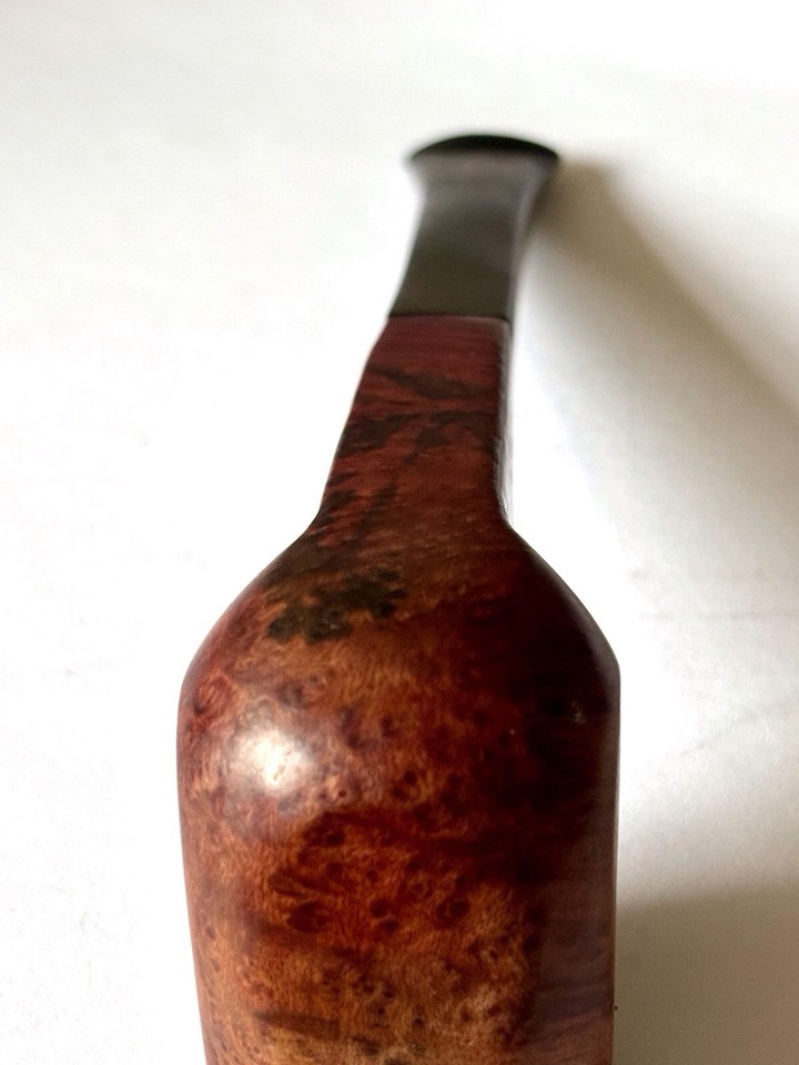 Vintage 1961 DUNHILL Bruyere 41241 Square Panel Pipe Smooth White Spot ...