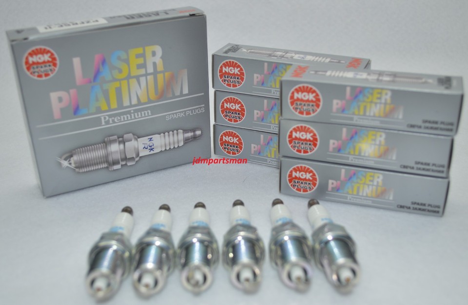 Set of 6 - NGK PLFR5A-11 SPARK PLUG LASER PLATINUM LONG-LIFE (6240) | eBay