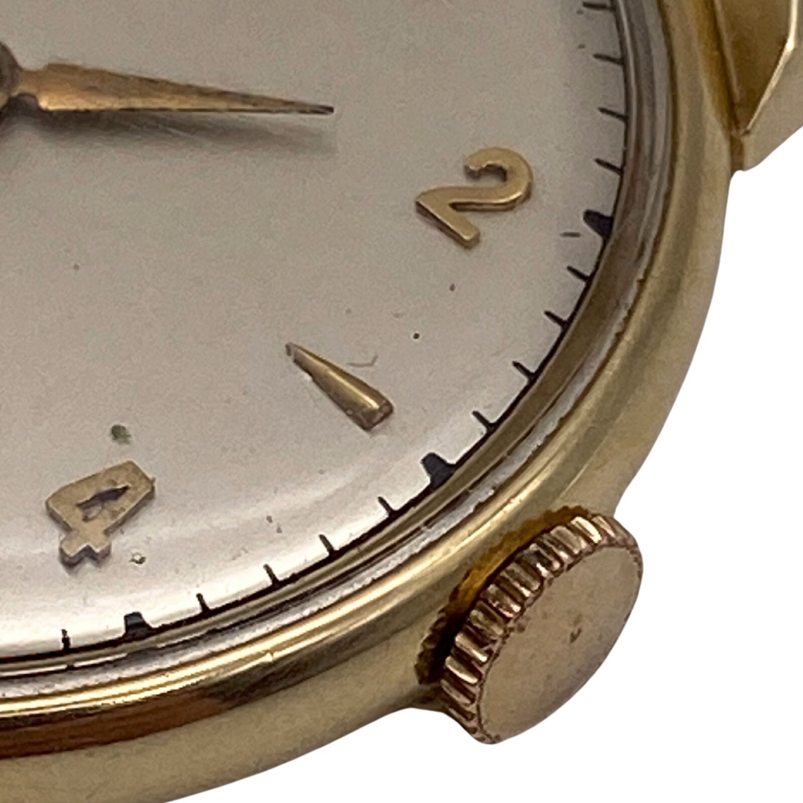 Vintage Hamilton 14K Yellow Gold Men's Manual 747 Movement 30mm Watch ...