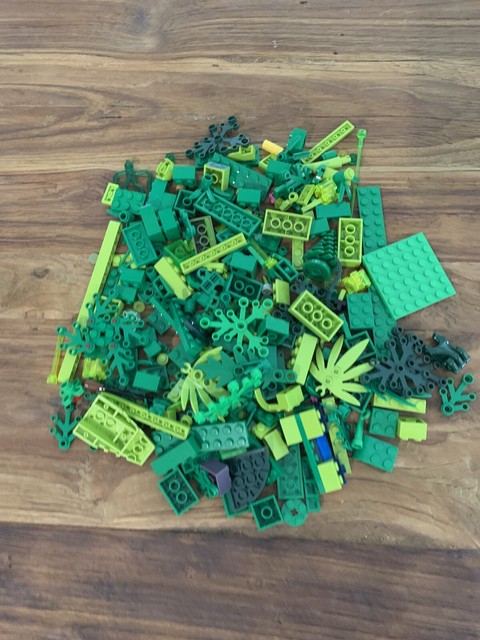 Lego LOT-Greenery Plants Flowers Trees Bushes Palm Pieces Blocks ...