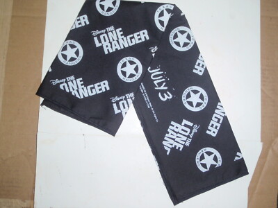 Disney's The Lone Ranger" Bandana NEW MOVIE PREMIER BANDANA July 3 ...
