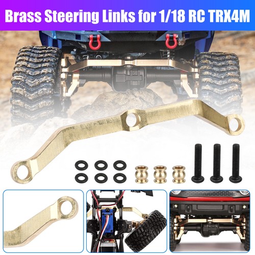 Brass Steering Link Set for 1/18 RC Crawler Car Traxxas TRX4M ...