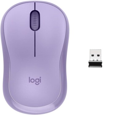 Logitech M220 Silent Wireless Optical Mouse PC MAC w/ USB Receiver 2 ...
