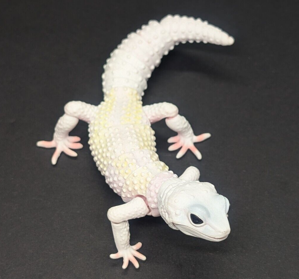 Bandai Gashapon Leopard Gecko 6.3in Realistic Figure Free Shipping from ...