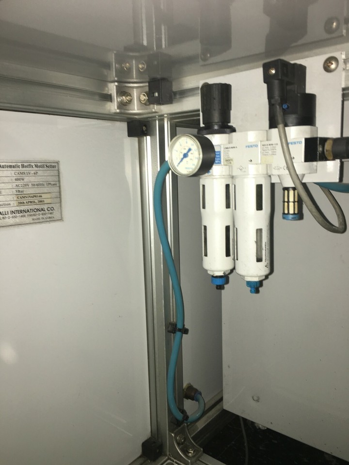 CAMS 1V-6P Automatic Rhinestone Setting Machine 6 Color Motif Setter | eBay