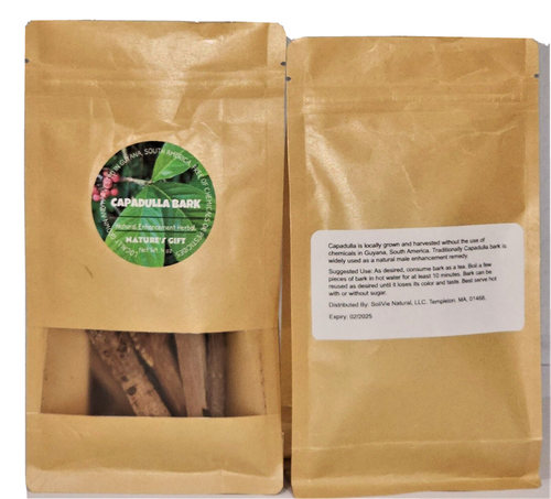 CAPADULLA BARK, Locally Grown and Harvested in South America. Net Wt. 4 ...